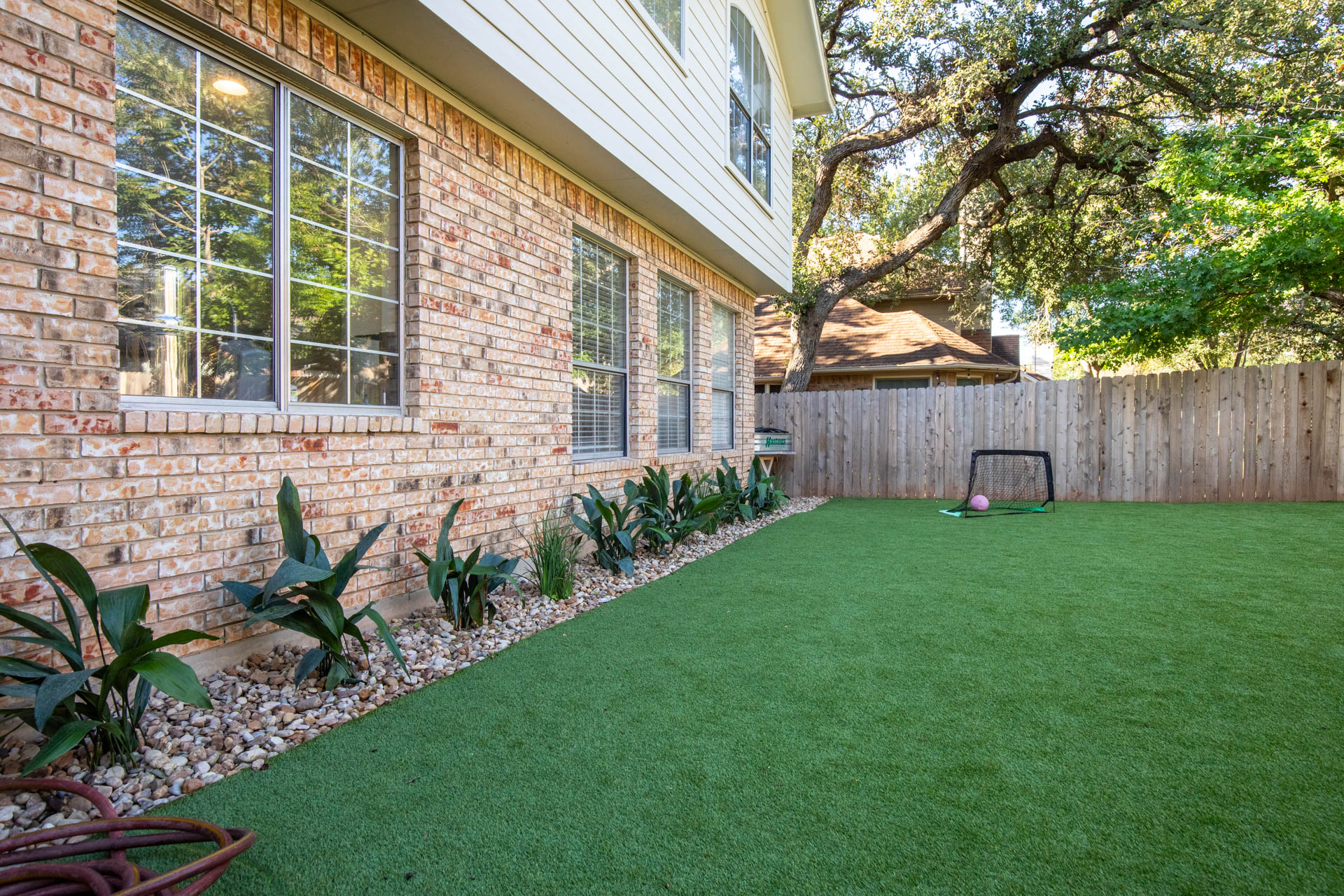 Check Out this Austin Backyard Makeover | Top Choice Lawn Care