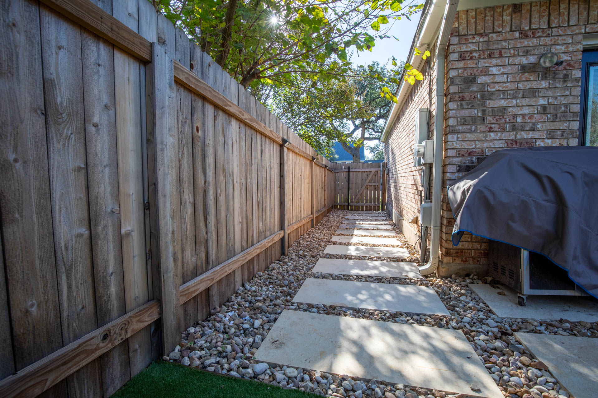 Check Out this Austin Backyard Makeover | Top Choice Lawn Care